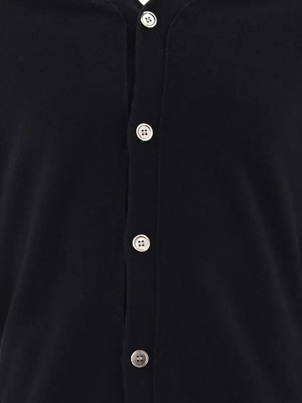 Comme Des Garçons V-neck Long-sleeved Cardigan Comme Des Gar
