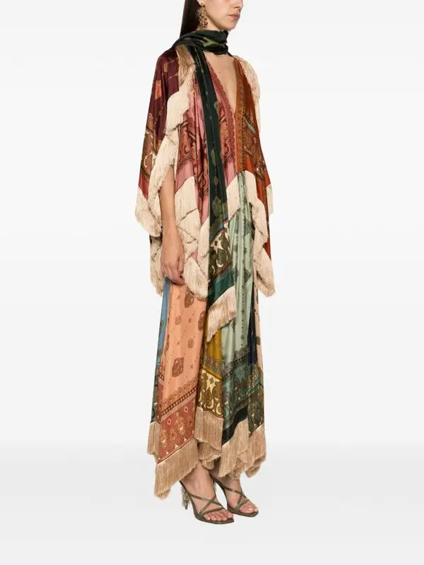 Zimmermann Valiant Printed Silk Dress