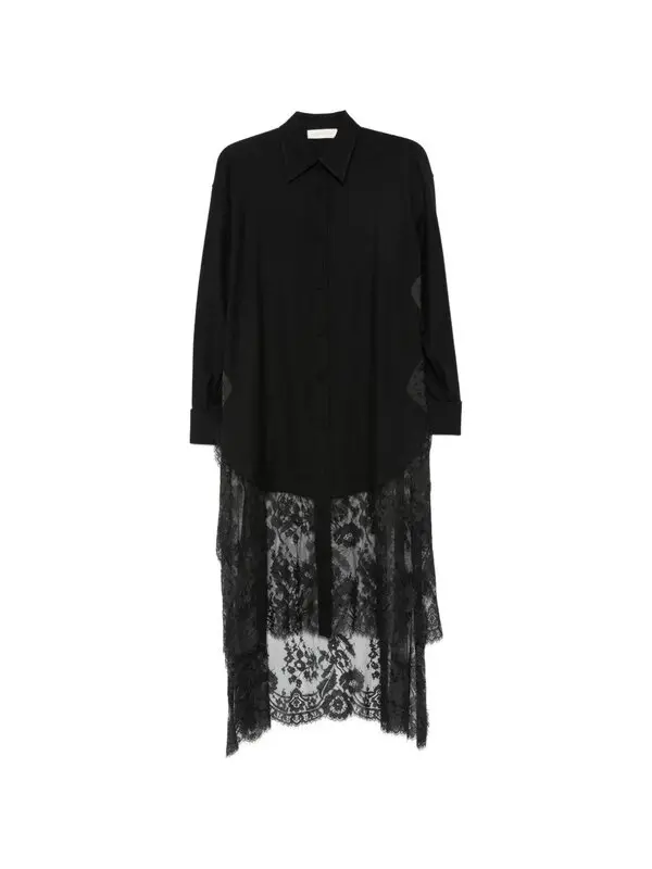 Zimmermann Valiant Lace Wool Shirt