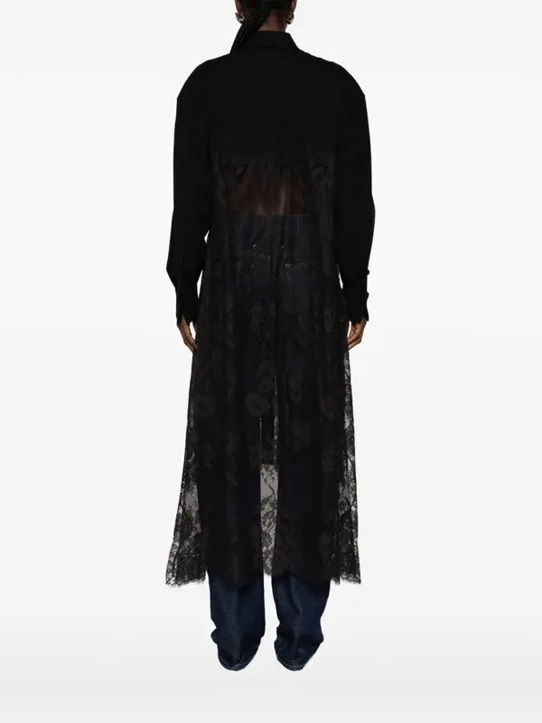 Zimmermann Valiant Lace Wool Shirt