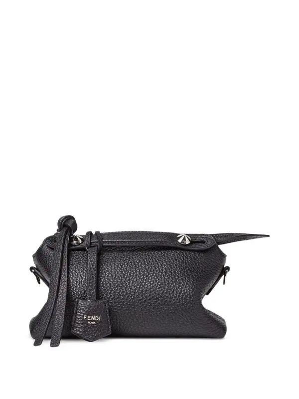 Fendi By The Way Mini Leather Handbag - Black