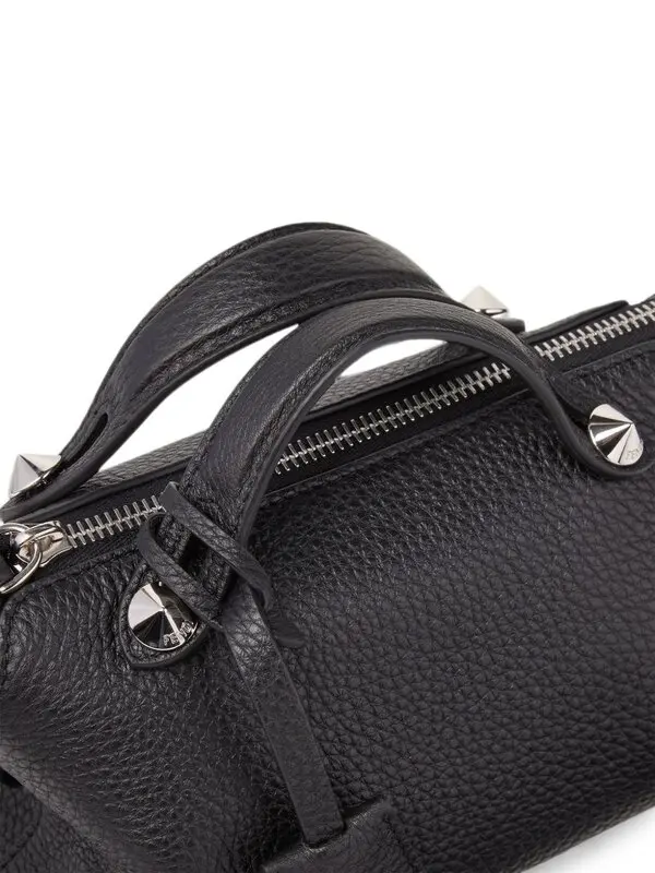 Fendi By The Way Mini Leather Handbag - Black