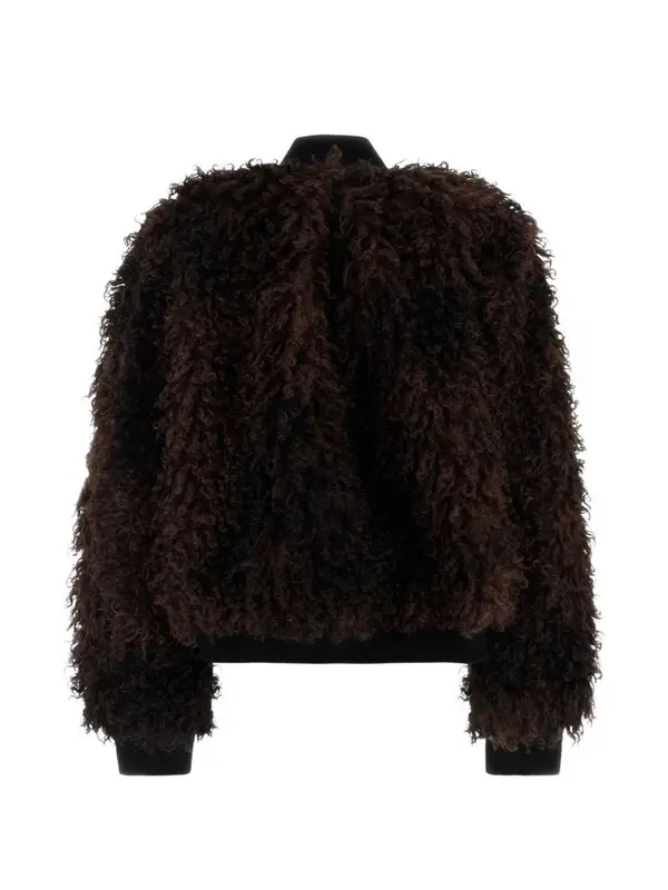 Sacai Faux-fur Bomber Jacket