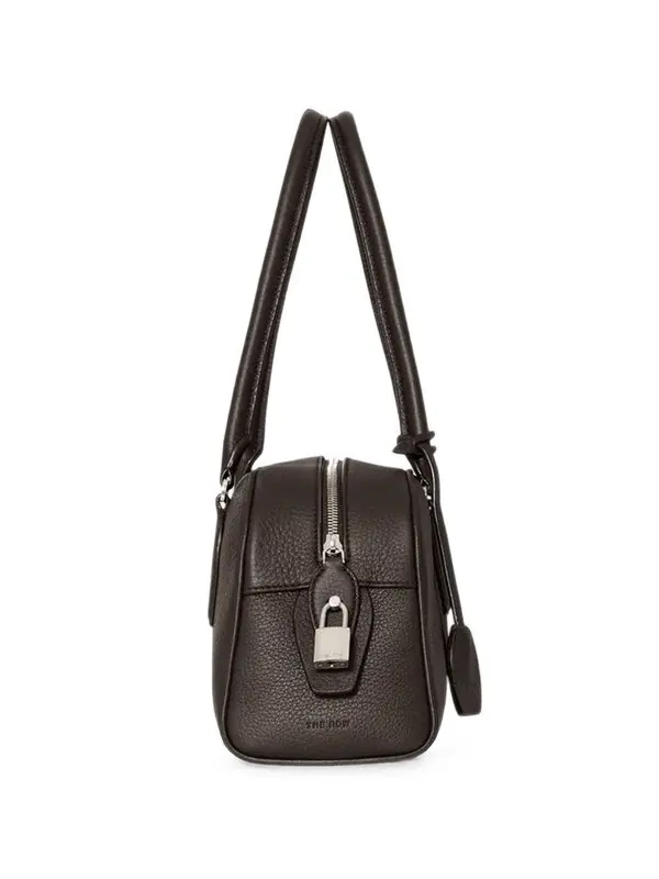 THE ROW India Small Leather Shoulder Bag - Brown