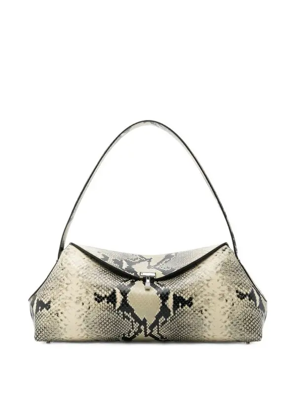 TOTEME T-lock Leather Shoulder Bag
