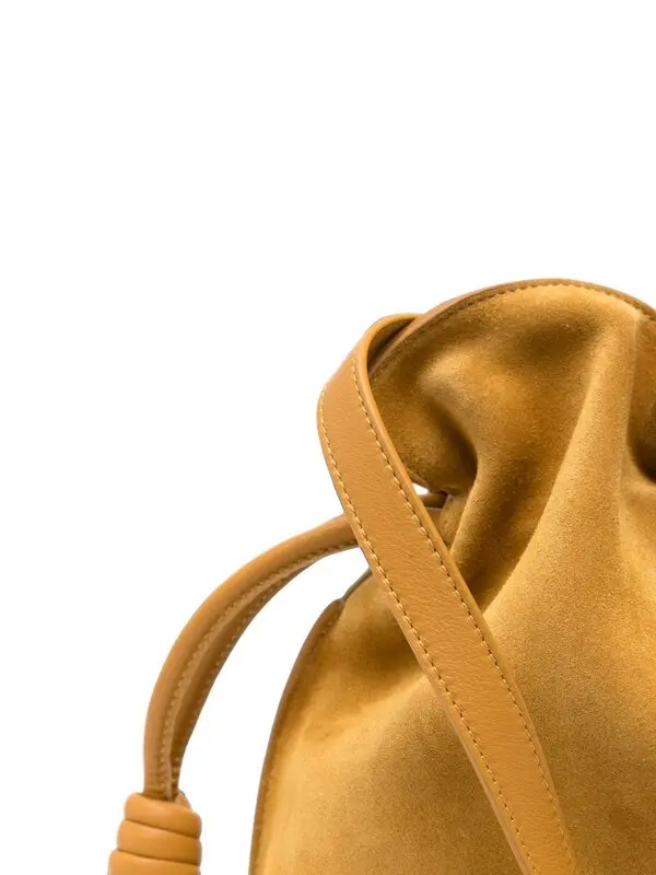 Loewe Flamenco Medium Nabuk Leather Clutch