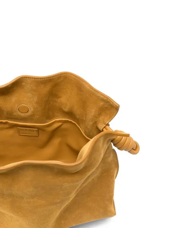 Loewe Flamenco Medium Nabuk Leather Clutch