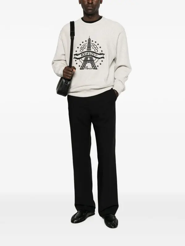 Kenzo Cotton Crewneck Sweatshirt By