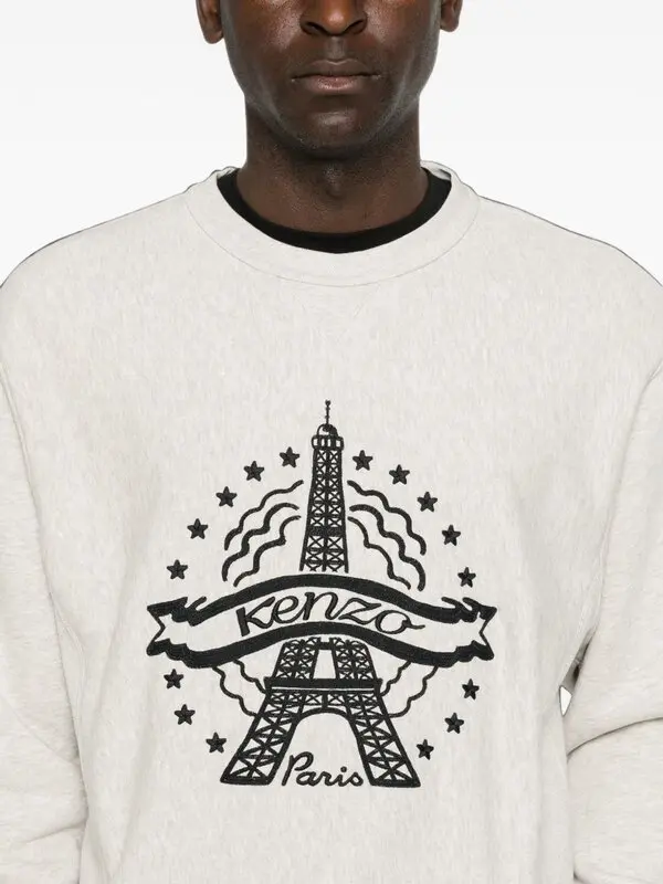 Kenzo Cotton Crewneck Sweatshirt By