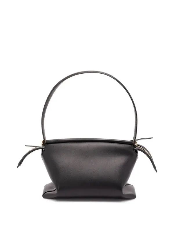 Loewe Whisker Small Leather Shoulder Bag - Black