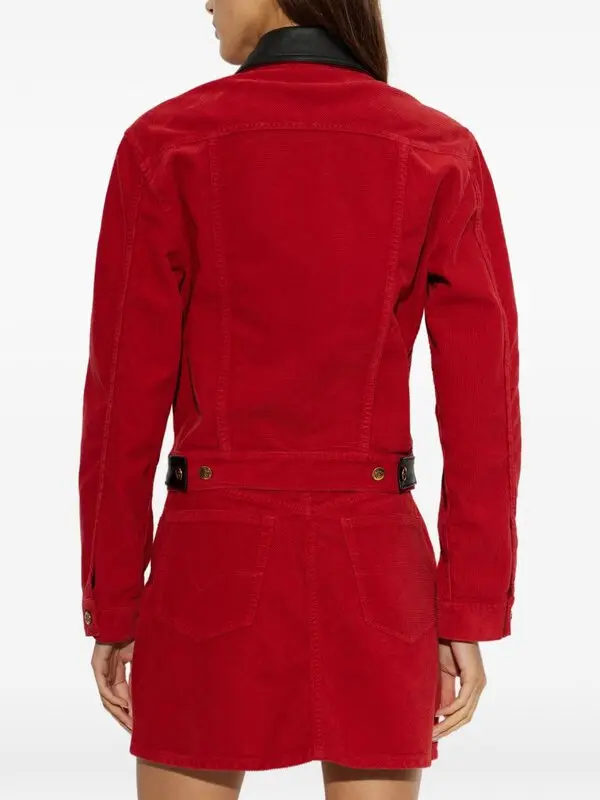 Versace Velvet Denim Jacket
