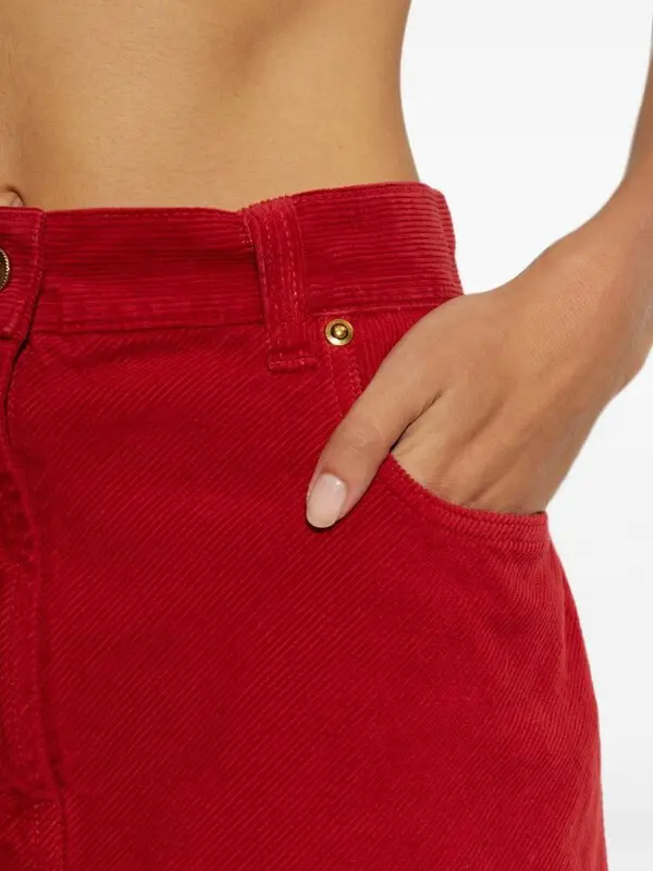 Versace Velvet Cotton Skirt