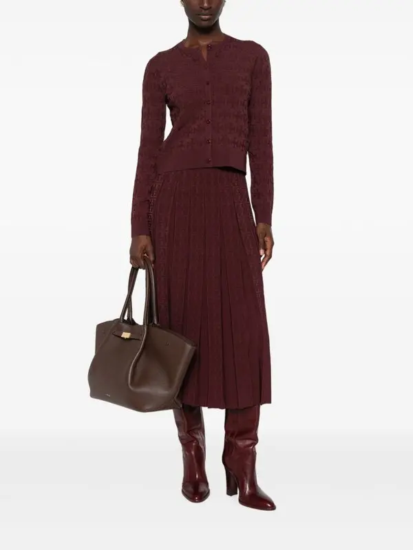 Tory Burch Pleated Long Skirt By