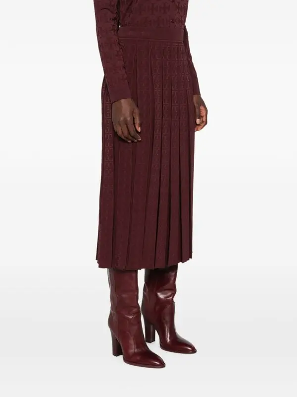 Tory Burch Pleated Long Skirt By