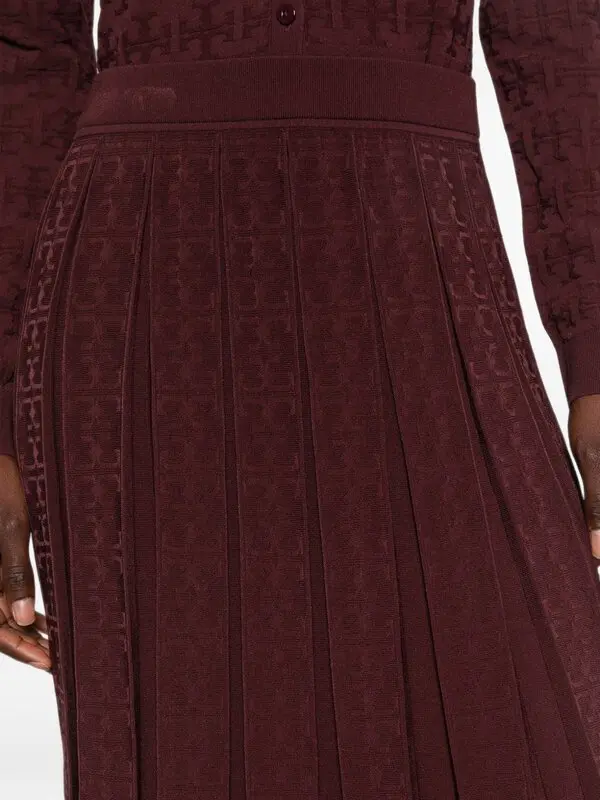 Tory Burch Pleated Long Skirt By