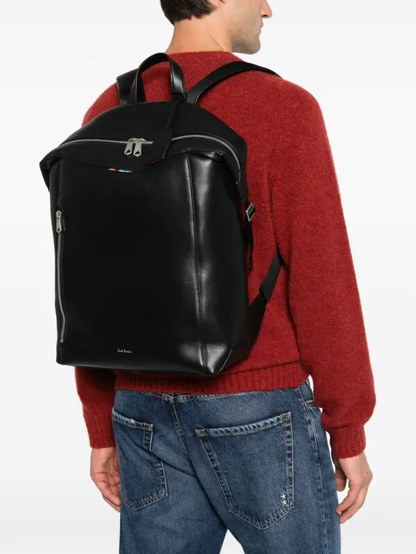 Paul Smith Leather Duffle Backpack