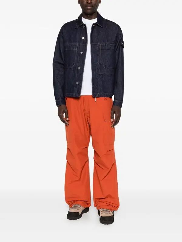 Stone Island Cotton Jacket By - Blue