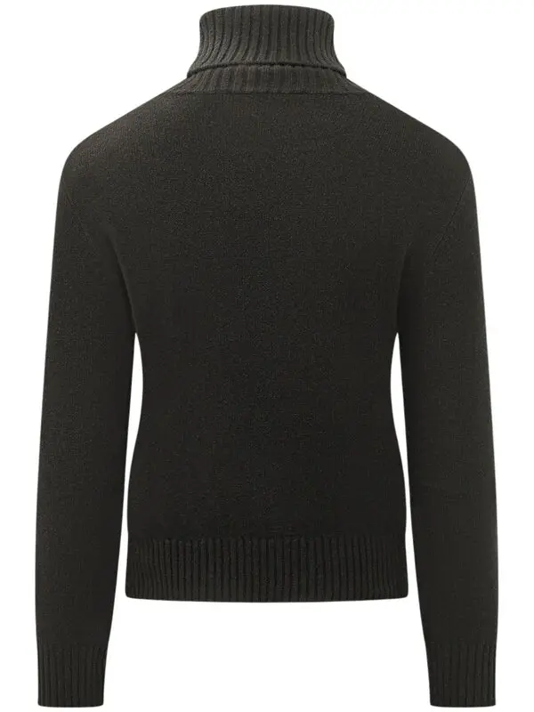 AMI Paris High Neck Knitted Jumper