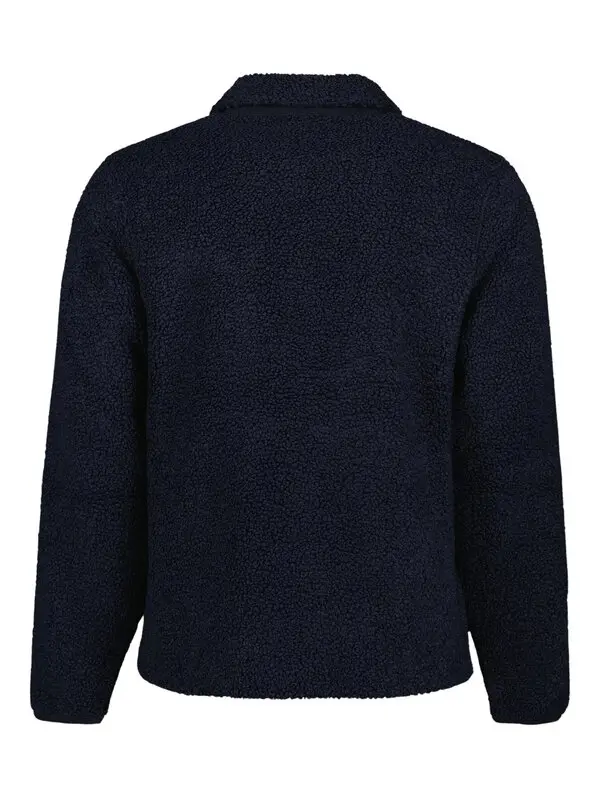 K-WAY Sherpa Button-fastening Shirt Jacket