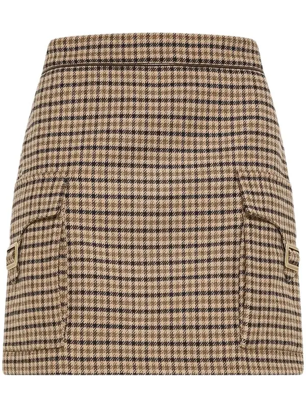 Seventy Mini Skirt With Pockets By
