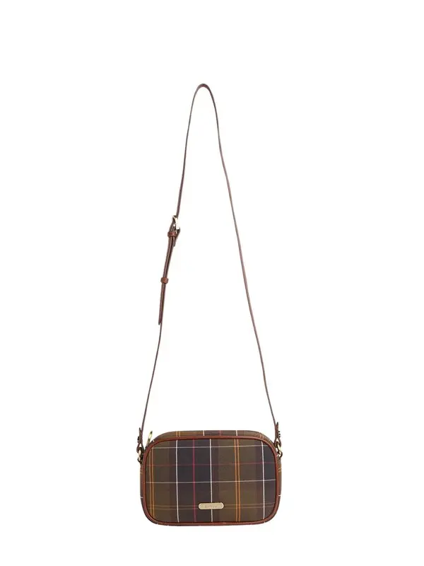Barbour Daphne Mini Tartan Crossbody Bag - Green