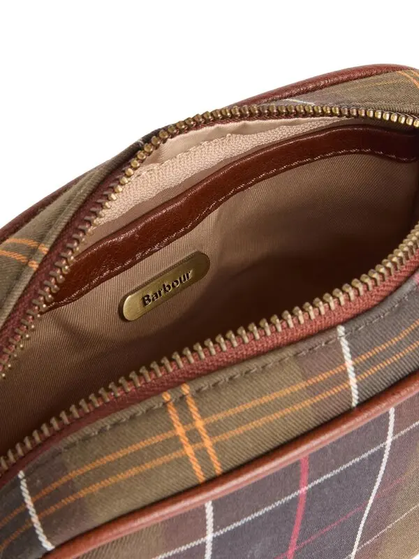 Barbour Daphne Mini Tartan Crossbody Bag - Green