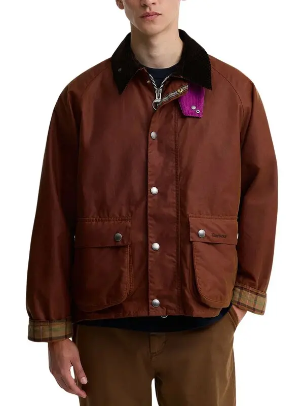 PAUL SMITH LOVES BARBOUR Key Transport Waxed Jacket Barbour X Paul Smit