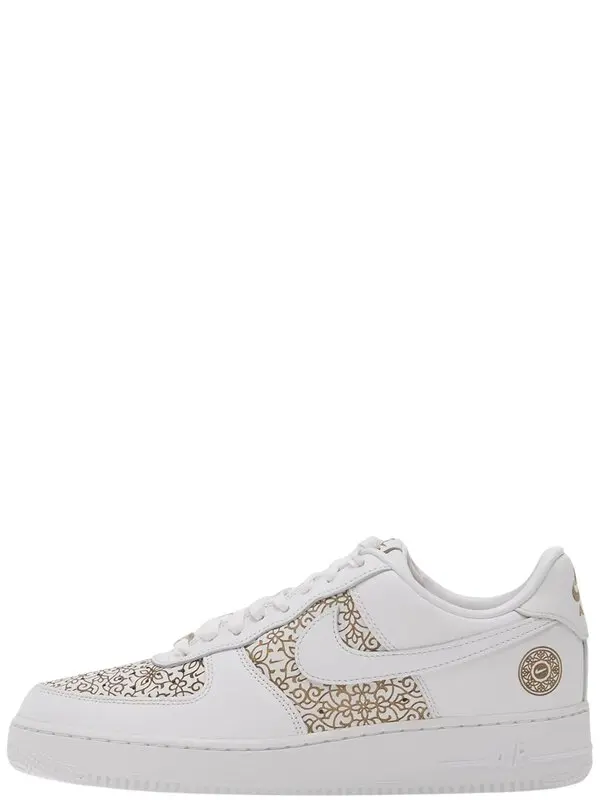 Nike Force 1 '07 Lv8 Arabesque-printed Low-top Sneakers - Brown