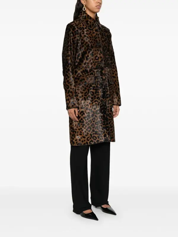 TOTEME Leather Coat