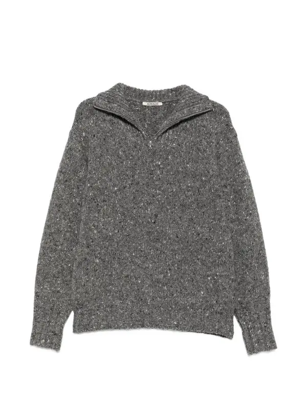 Auralee Wool Turtle-neck Jumper