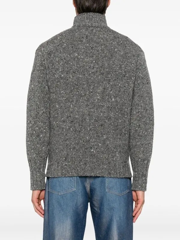 Auralee Wool Turtle-neck Jumper