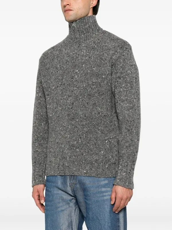 Auralee Wool Turtle-neck Jumper