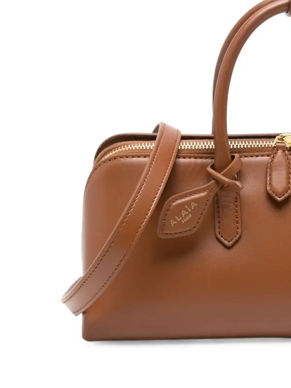 Alaïa Delta Small Leather Handbag