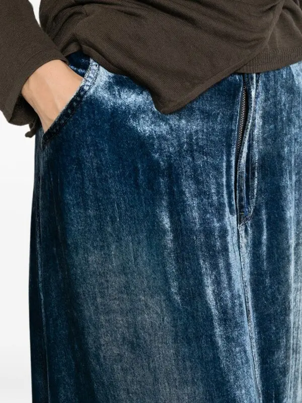 PIERRE-LOUIS MASCIA Printed Long Skirt By