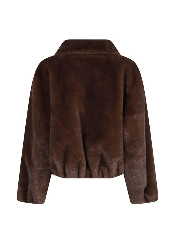 PAROSH Faux Fur Jacket By