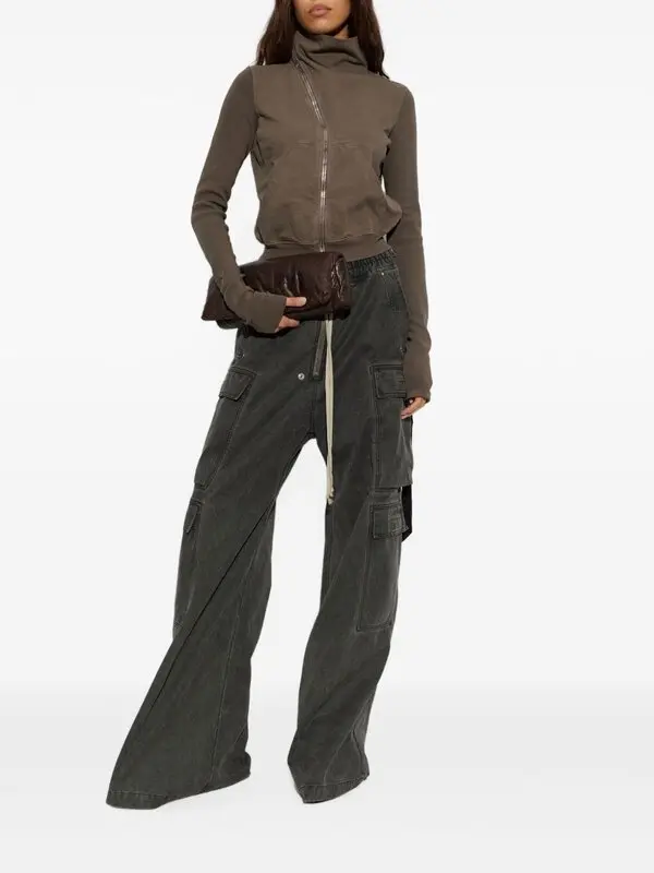 Rick Owens Cotton High-neck Sweatshirt