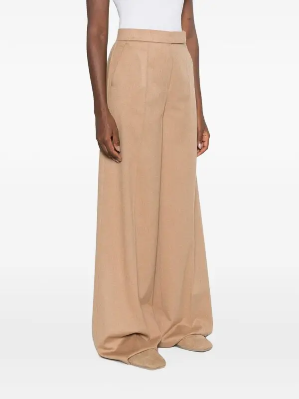 Max Mara Wool Trousers By - Beige