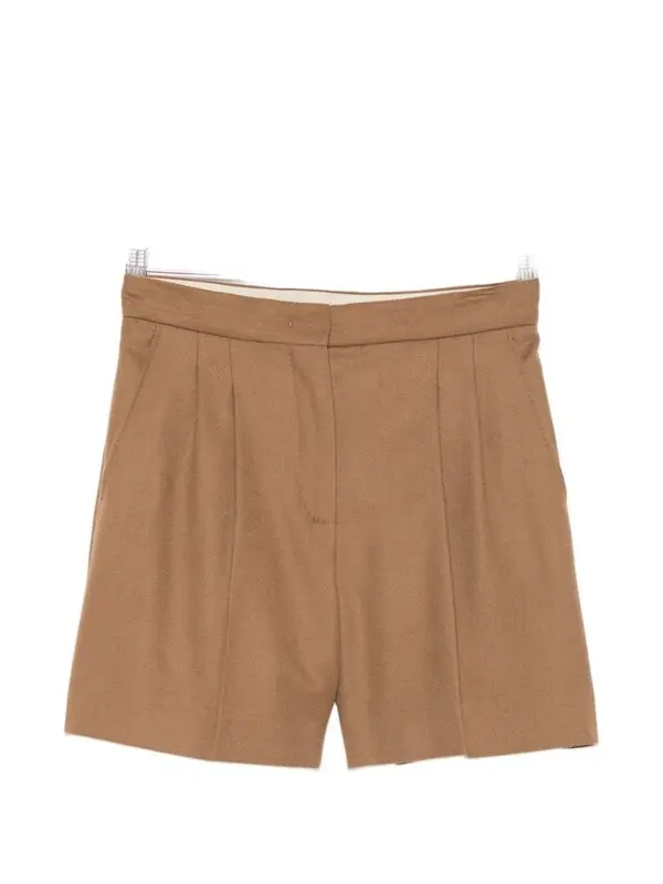 Max Mara Wool Shorts - Brown