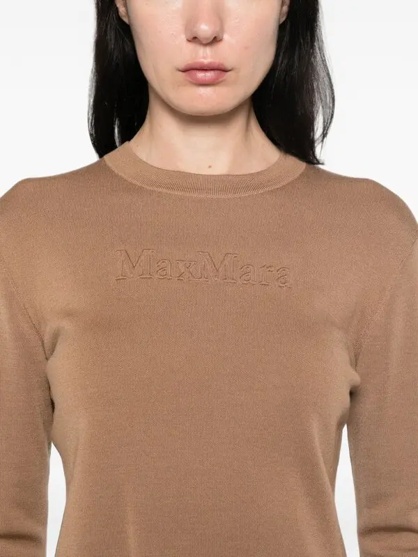 Max Mara Wool Crewneck Sweater
