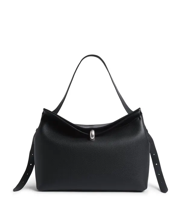 Jacquemus Leather Valérie Messenger Bag