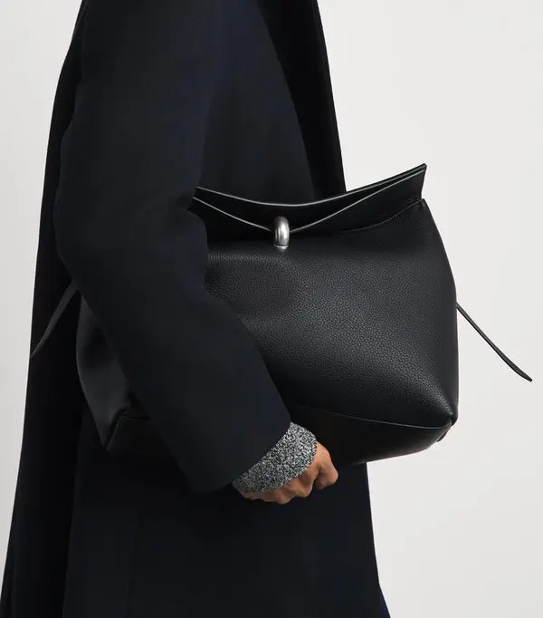 Jacquemus Leather Valérie Messenger Bag