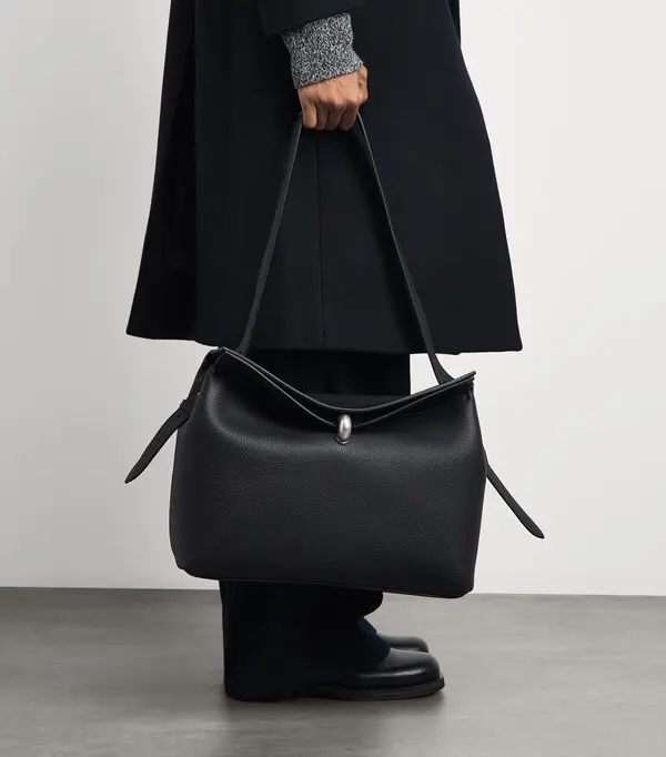 Jacquemus Leather Valérie Messenger Bag