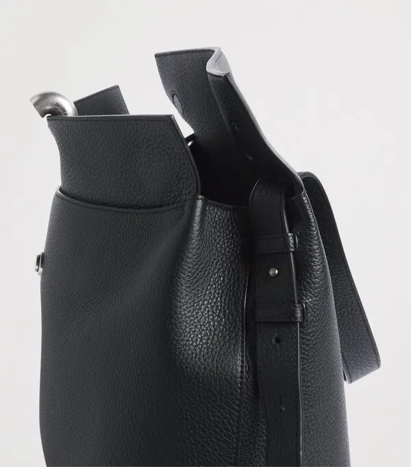 Jacquemus Leather Valérie Messenger Bag