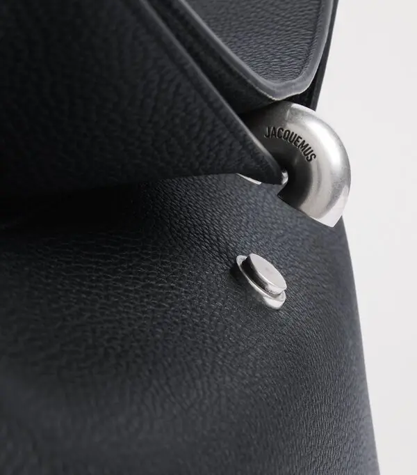 Jacquemus Leather Valérie Messenger Bag
