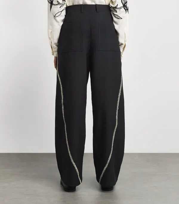 KARTIK RESEARCH Wool Rabari Sultan Trousers