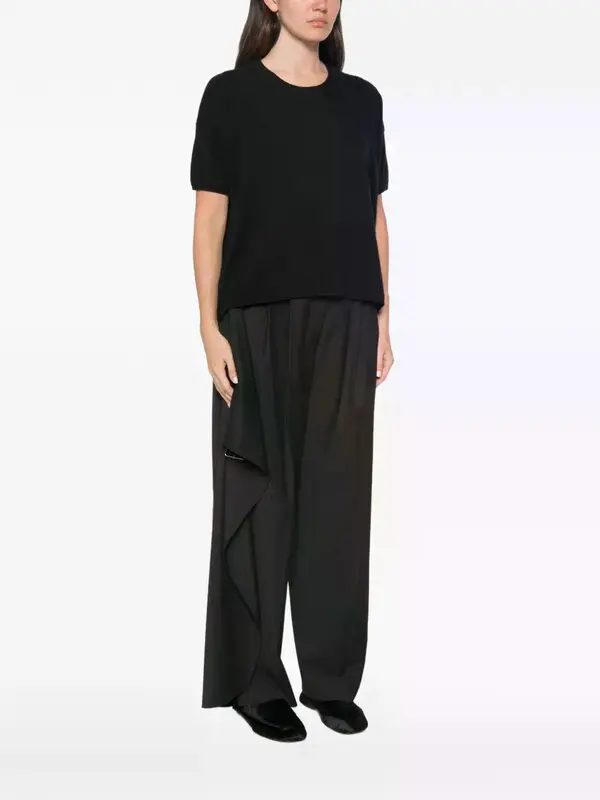C.T.PLAGE Short-sleeve Cashmere Sweater