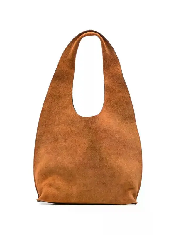 A.p.c. Suede Shoulder Bag - Brown