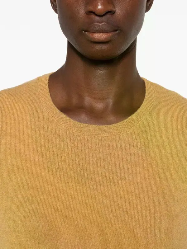 C.T.PLAGE Cashmere Short-sleeve Knitted T-shirt