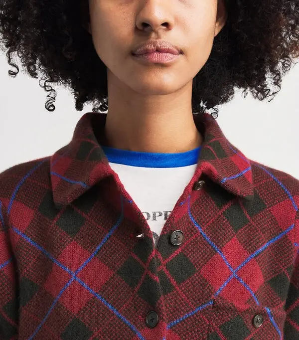 Guest In Residence Cashmere Plaid Dylan Shirt