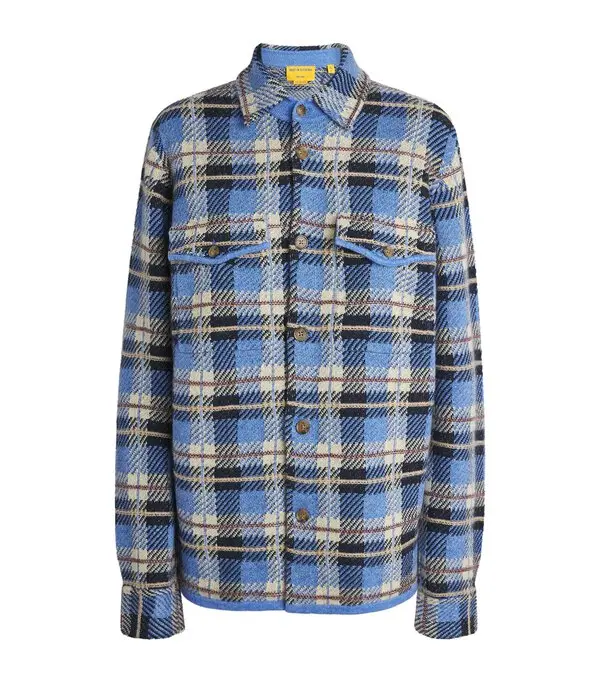 Guest In Residence Cashmere Plaid Work Shirt